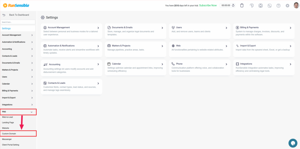 Custom domain - RunSensible Help Center
